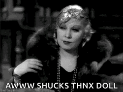 Aww Shucks Thanks Doll GIF | GIFDB.com