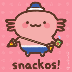 Axolotl Meme Snackos GIF | GIFDB.com