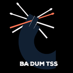 Ba Dum Tss Text Glitch GIF | GIFDB.com