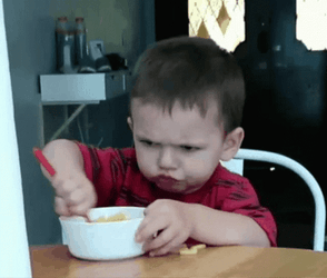 Baby Boy And His Mac N Cheese GIF | GIFDB.com