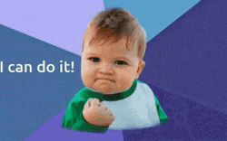 Baby Fist Pump Can Do It Meme GIF | GIFDB.com