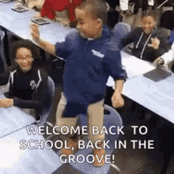 Back To School Back In The Groove GIF | GIFDB.com