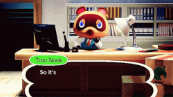 Back To Work Monday Tom Nook GIF | GIFDB.com