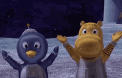 Backyardigans Tasha Pablo Twirl Dance GIF | GIFDB.com