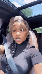 Baddie Girl Driving GIF | GIFDB.com