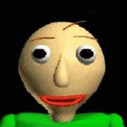Baldi Melting Face GIF | GIFDB.com