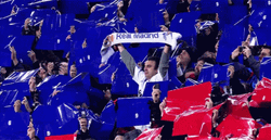 Banner Among Crowd Audience GIF | GIFDB.com