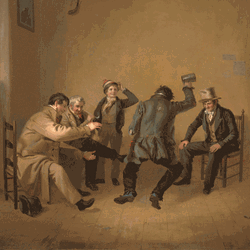 Bar-room Scene Painting Party Time GIF | GIFDB.com