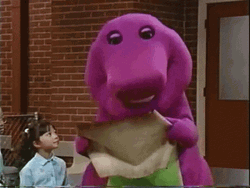 Barney Reading For Kids GIF | GIFDB.com