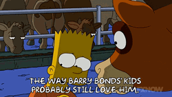 Barry Bonds Bart Simpsons GIF | GIFDB.com