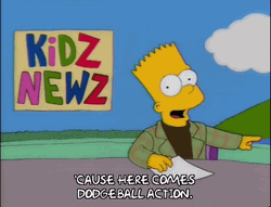 Bart Simpson News Anchor GIF | GIFDB.com