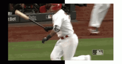 Baseball Bat Toss Of Excitement GIF | GIFDB.com
