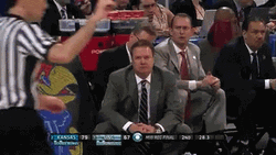 Basketball Motivation Bill Self Smile GIF | GIFDB.com