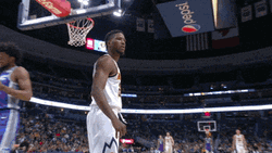 Basketball Player Malik Beasley Stare Down GIF | GIFDB.com