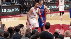 Basketball Players Chest Bump GIF | GIFDB.com