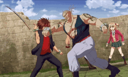 Battle Game In 5 Seconds Anime Battle GIF | GIFDB.com