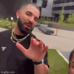 Bbl Drake Waving Goodbye GIF | GIFDB.com