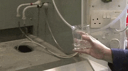 Beaker Flaming In An Experiment GIF | GIFDB.com