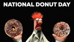 Beaker National Donuts Day GIF | GIFDB.com