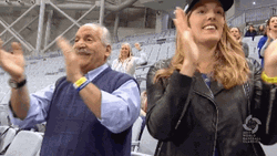 Beat La Ecstatic Fans Clapping GIF | GIFDB.com