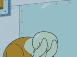 Beautiful Handsome Squidward Look GIF | GIFDB.com