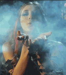 Beautiful Poison Ivy Smoke Aura GIF | GIFDB.com