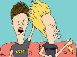 Beavis And Butthead Chill Smoking GIF | GIFDB.com