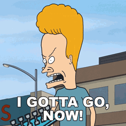 Beavis I Gotta Go Now GIF | GIFDB.com