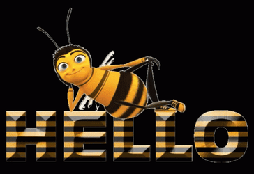 Bee Movie Hello Barry Benson GIF | GIFDB.com