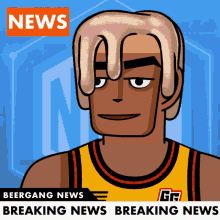 Beergang News Breaking News With Animated Reporter GIF | GIFDB.com