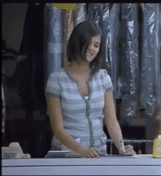 Belly Inflation Instant Pregnant Girl GIF | GIFDB.com