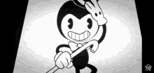 Bendy Ink Machine Cartoon Dance Spotlight GIF | GIFDB.com