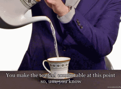 Benedict Cumberbatch Pouring The Tea GIF | GIFDB.com