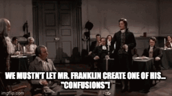 Benjamin Franklin 1776 Meeting GIF | GIFDB.com