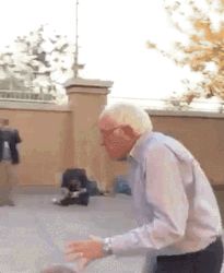Bernie Sanders . Playing Basketball GIF | GIFDB.com