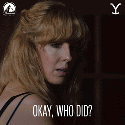 Beth Dutton Who Did Admit It GIF | GIFDB.com