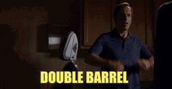 Better Call Saul Double Barrel GIF | GIFDB.com