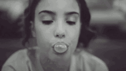 Betty Who Popping Bubble Gum GIF | GIFDB.com
