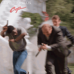 Beverly Hills Cop Axel Dodging Gun GIF | GIFDB.com