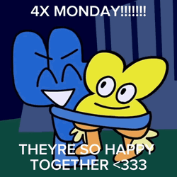Bfb Four And X Happy Together GIF | GIFDB.com