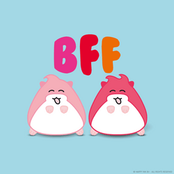 Bffr Pink Hamster Jumping Bff GIF | GIFDB.com