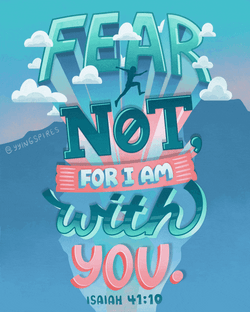 Bible Verse Isaiah Forty One Ten GIF | GIFDB.com