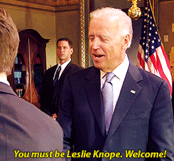 Parks And Recreation Biden GIF | GIFDB.com