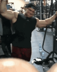 Big Arm Straight Arm Pulldown GIF | GIFDB.com
