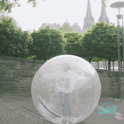Big Ball Bubble Hug GIF | GIFDB.com