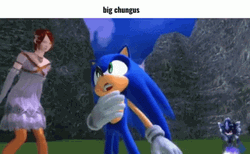 Big Chungus Sonic Gets Choked GIF | GIFDB.com