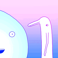 Big Head Animated Character Packs A Punch GIF | GIFDB.com