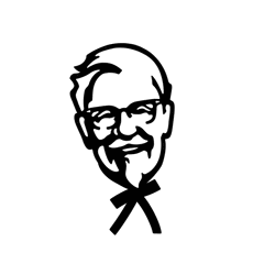 Kfc Colonel Logo Big Head GIF | GIFDB.com