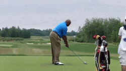 Big Man Golf Swing GIF | GIFDB.com