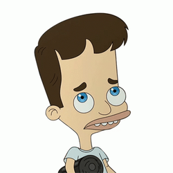 Big Mouth Nick Birch Wandering Eyes GIF | GIFDB.com